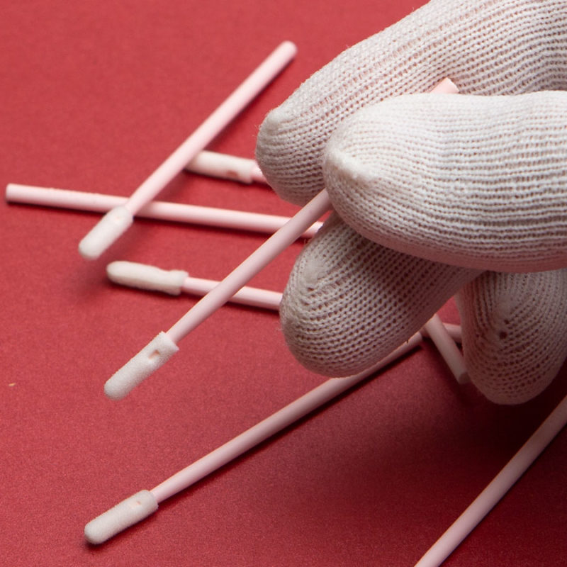 Lab-Tips® Rounded Foam Head ESD Swab (LTO70RESD20) - Cleanroom Supplies ...