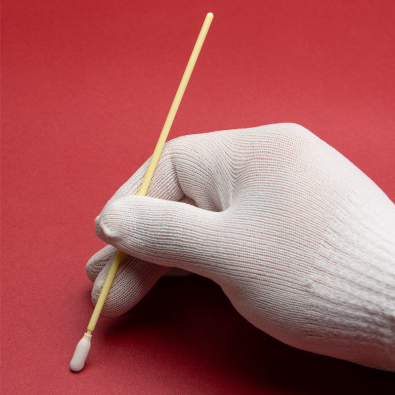 Lab-Tips® Long-Handled Open-Cell Foam Swab (LTO1465) - Cleanroom ...